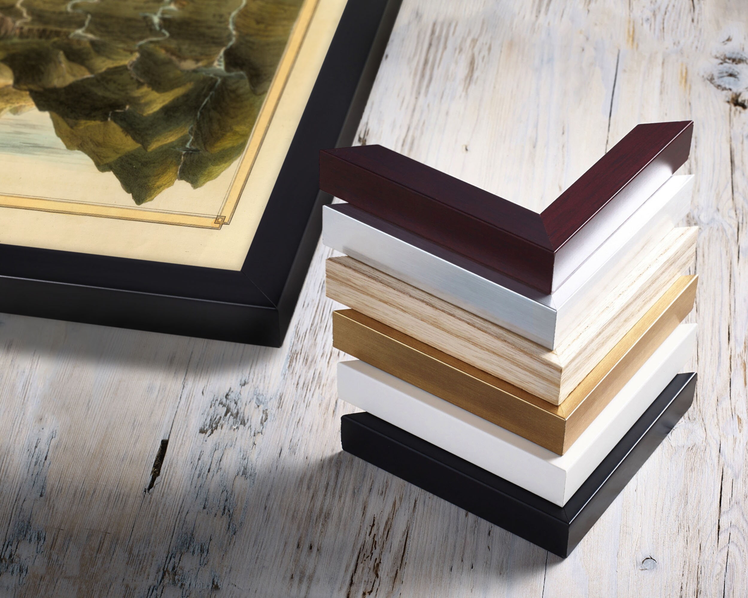 Principal Rivers of Scotland Old Map of Scottish Rivers Scottish Gift ...