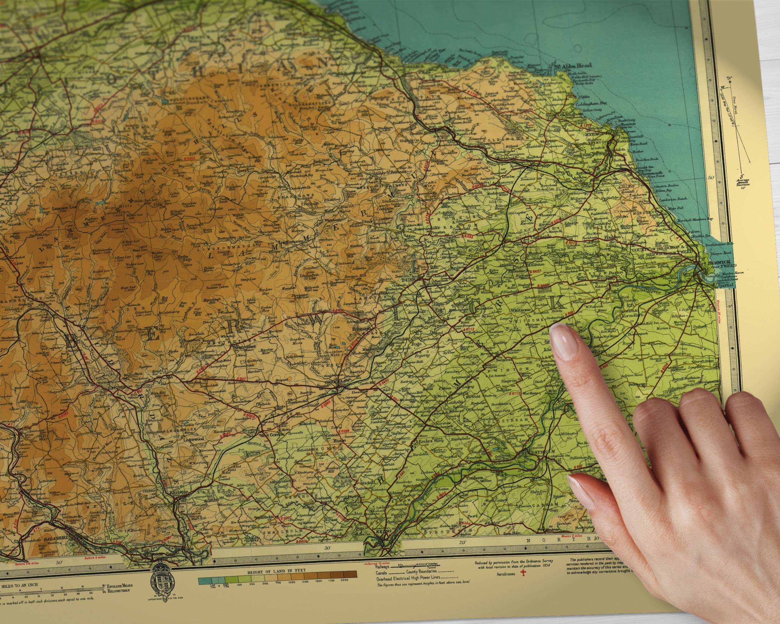 East Lothian Old Map of Lothians Leith Musselburgh North | Etsy