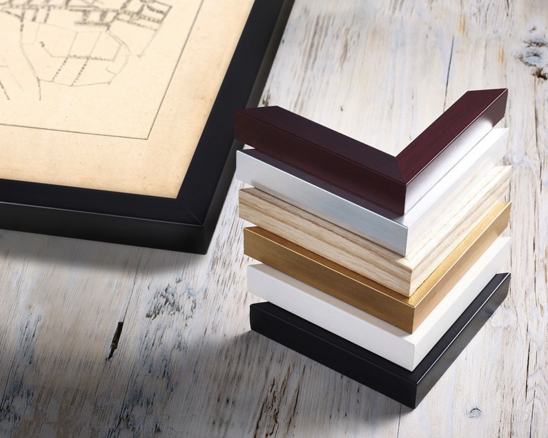 Old Map of Paisley Fine Art Print Vintage Town Survey in Renfrewshire ...