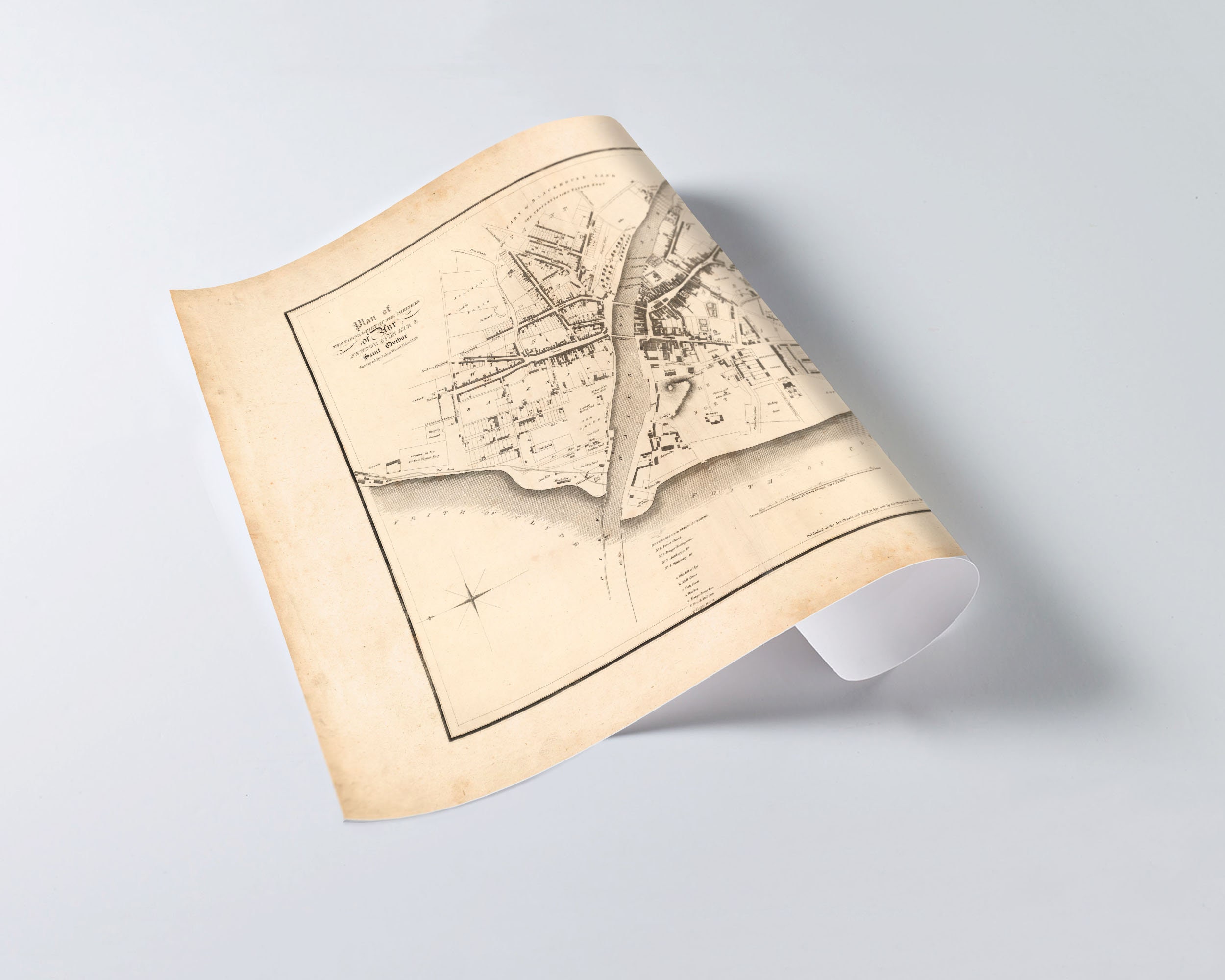 Old Map of Newton Old Map Print Newton Old Map Newton | Etsy UK