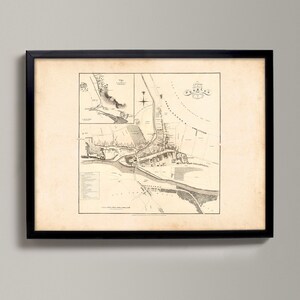 Old Map of Peebles | Old Map Print | Peebles Old Map, Peebles Vintage ...