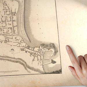 Old Map of Stonehaven | Old Map Print | Stonehaven Old Map, Stonehaven ...