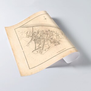 Old Map of Portobello, Edinburgh | Fine Art Print | Old Town Survey of ...