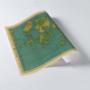 Old Map of Orkney | Kirkwall, Rousay, Westray, Hoy, Deerness, Shapinsay ...