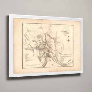 Old Map of Brechin | Old Map Print | Brechin Old Map, Brechin Vintage ...