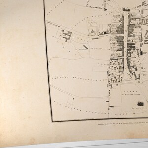 Old Map of Dunbar | Old Map Print | Dunbar Old Map, Dunbar Vintage Map ...