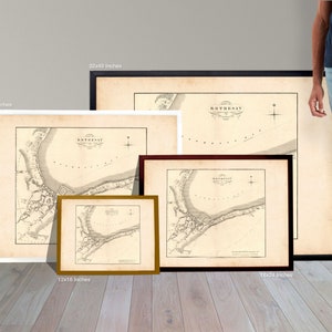 Old Map of Rothesay | Old Map Print | Rothesay Old Map, Rothesay ...
