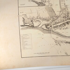 Old Map of Peebles | Old Map Print | Peebles Old Map, Peebles Vintage ...
