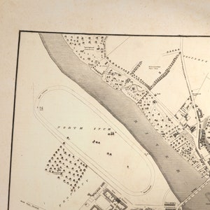 Old Map of Perth | Old Map Print | Perth Old Map, Perth Vintage Map ...