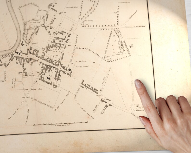 Old Map of Annan Old Map Print Annan Old Map Annan - Etsy