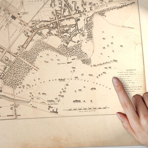 Old Map of Alloa | Old Map Print | Alloa Old Map, Alloa Vintage Map ...