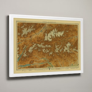 Old Map of Atholl & Badenoch | Blair Atholl, Aviemore, Pitlochry ...