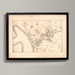 Old Map of Paisley Fine Art Print Vintage Town Survey in Renfrewshire ...
