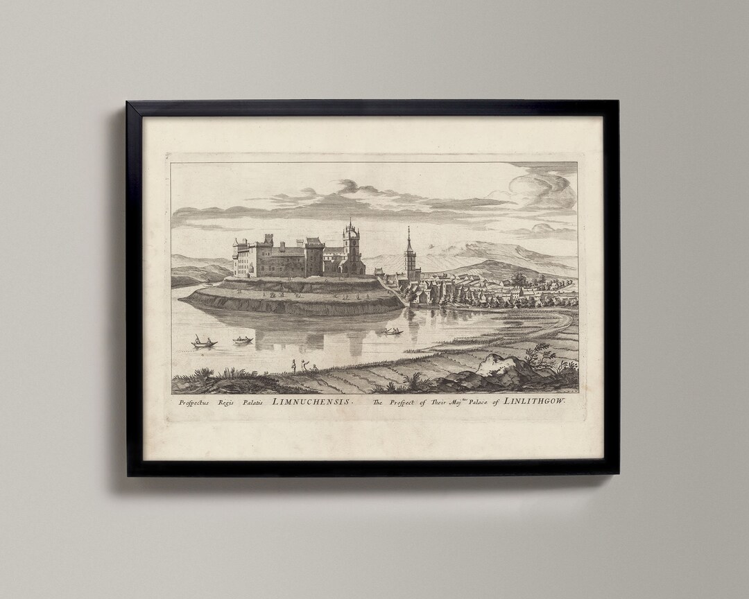 Linlithgow - the Prospect of Their the Palace | Historical Scottish ...