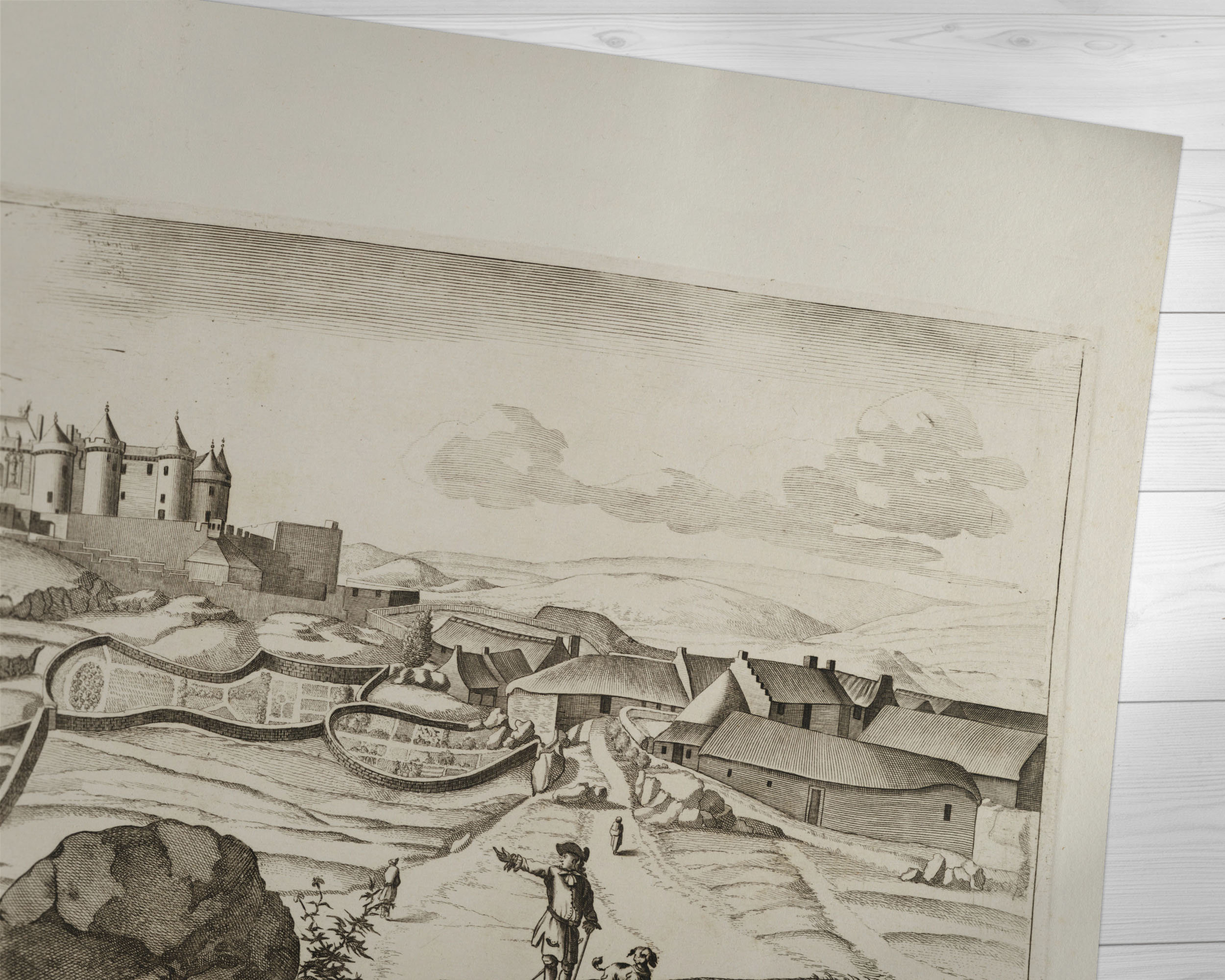 Stirling Castle - the Prospect of Their Ma'ties Castle of Sterling ...