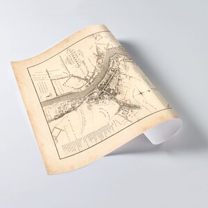 Old Map of Inverness | Old Map Print | Inverness Old Map, Inverness ...