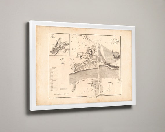 Old Map of Dunkeld Old Map Print Dunkeld Old Map Dunkeld | Etsy