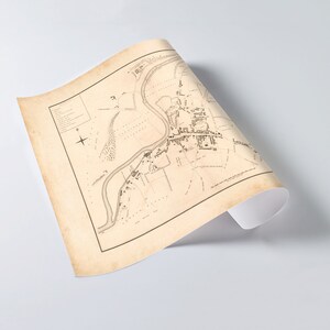 Old Map of Annan | Old Map Print | Annan Old Map, Annan Vintage Map ...
