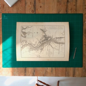 Old Map of Inverness | Old Map Print | Inverness Old Map, Inverness ...