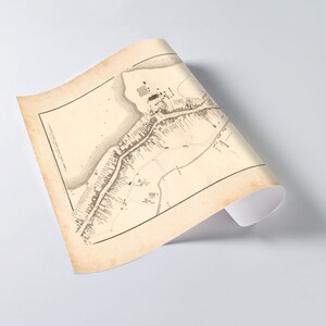 Old Map of Linlithgow | Old Map Print | Linlithgow Old Map, Linlithgow ...