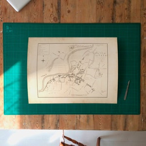 Old Map of Annan | Old Map Print | Annan Old Map, Annan Vintage Map ...