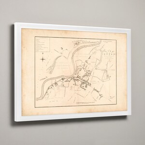 Old Map of Annan | Old Map Print | Annan Old Map, Annan Vintage Map ...