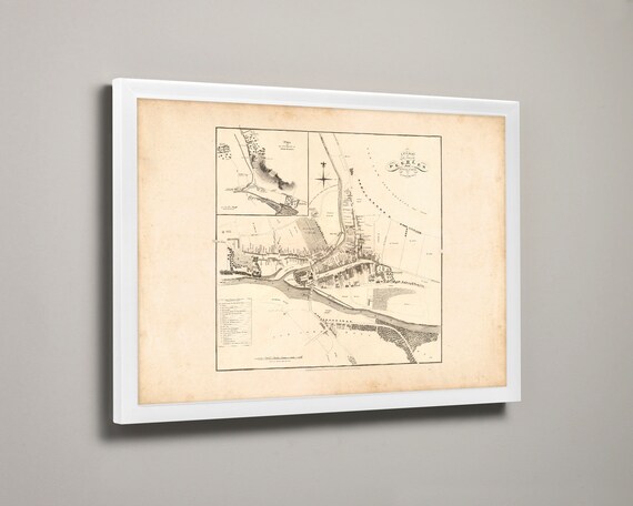 Old Map of Peebles Old Map Print Peebles Old Map Peebles | Etsy UK