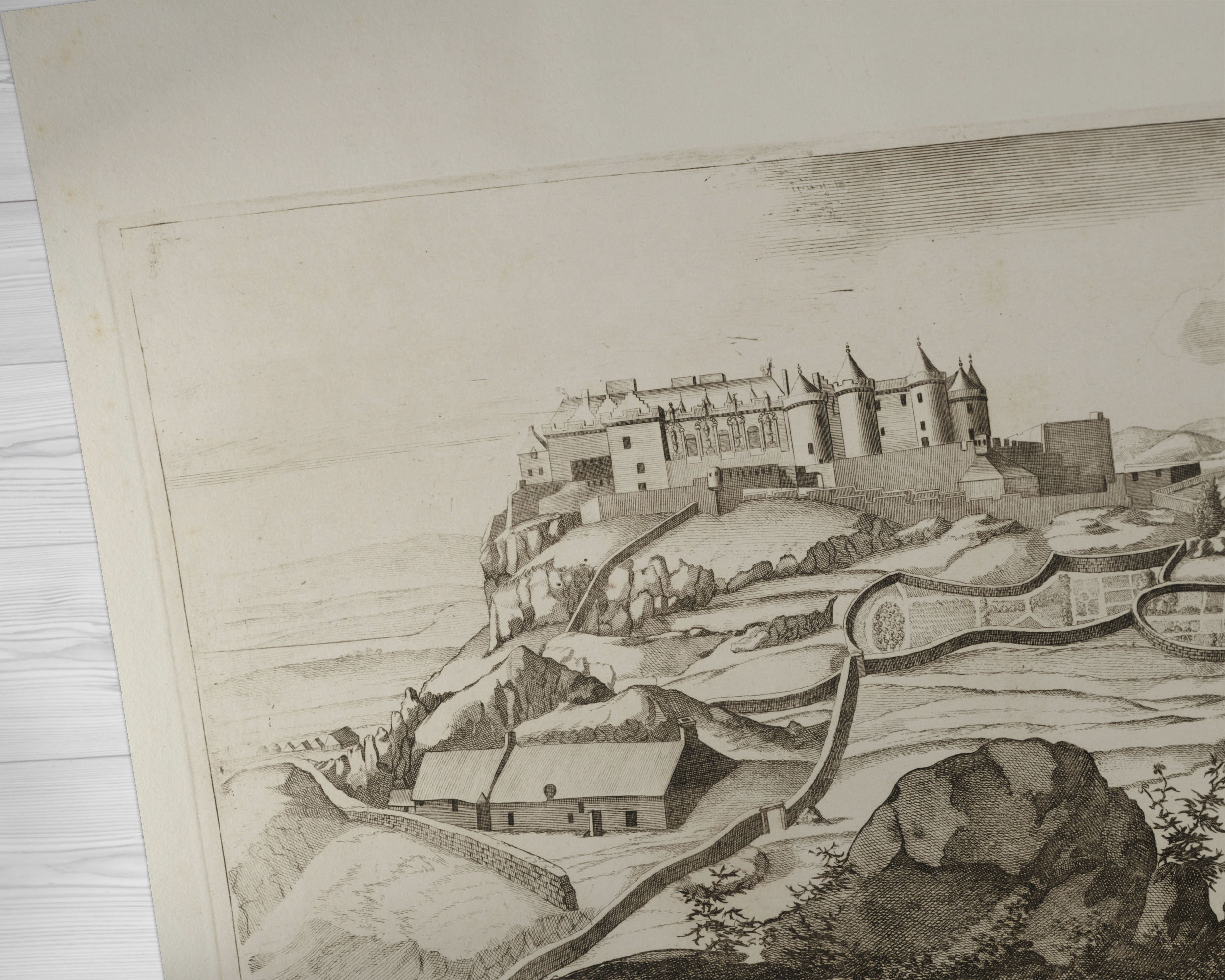 Stirling Castle - the Prospect of Their Ma'ties Castle of Sterling ...