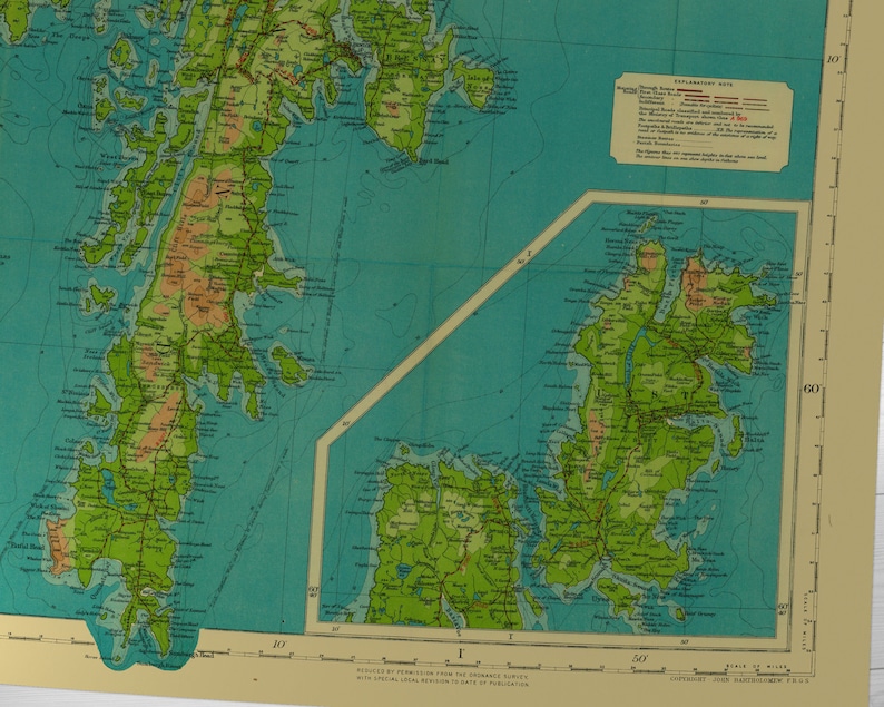 Old Map of Shetland | Lerwick, Fair Isle, Scalloway, Bressay, Bigton ...