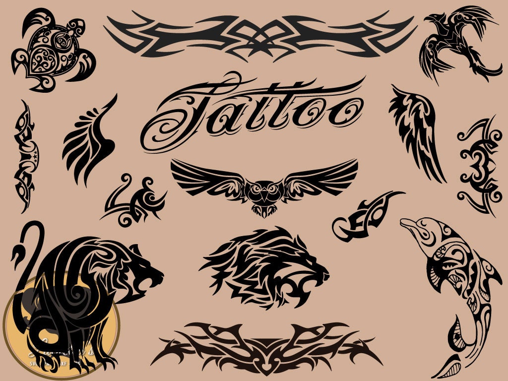 Tribal Animal Tattoo