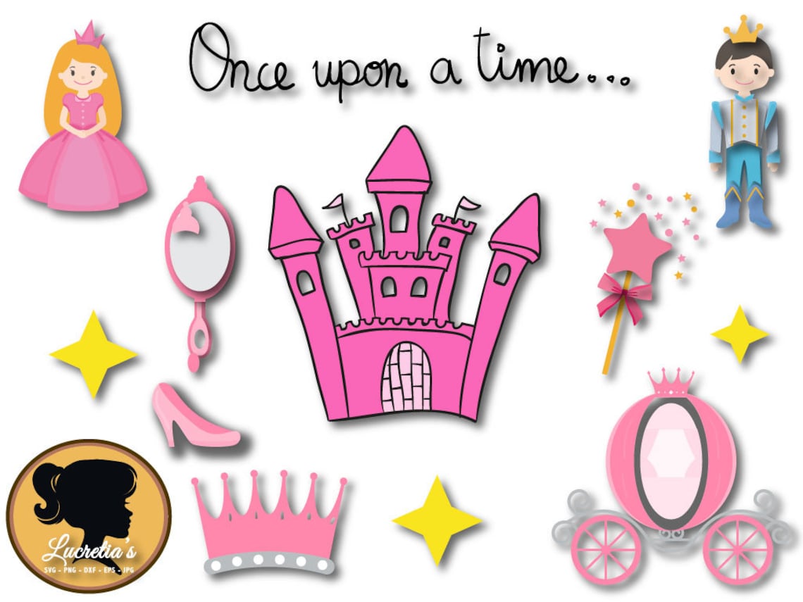 Fairy Tales Svg Princess Svg Prince Silhouette Enchanted - Etsy