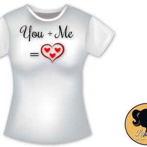Quotes SVG, You + Me Love Silhouette , Love Hearts Svg (zipped .eps ...