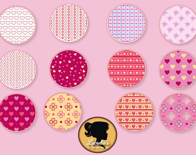 Circle Pattern Svg, Seamless Round Pattern, Wire Frame Pattern ...