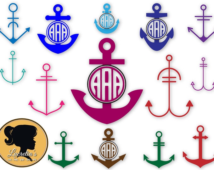 Anchor .dxf/.svg - Etsy Canada