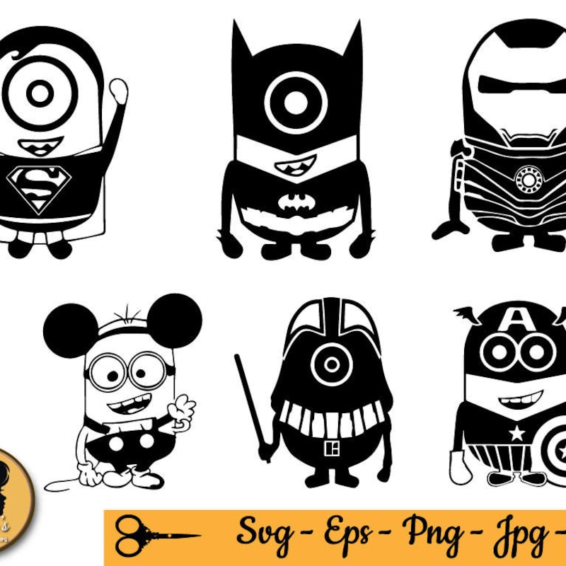 Vector minions - Etsy.de