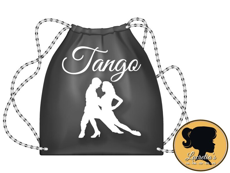 Tango Dancers SVG, Tango Svg, Clipart, SVG Files for Silhouette Cameo ...