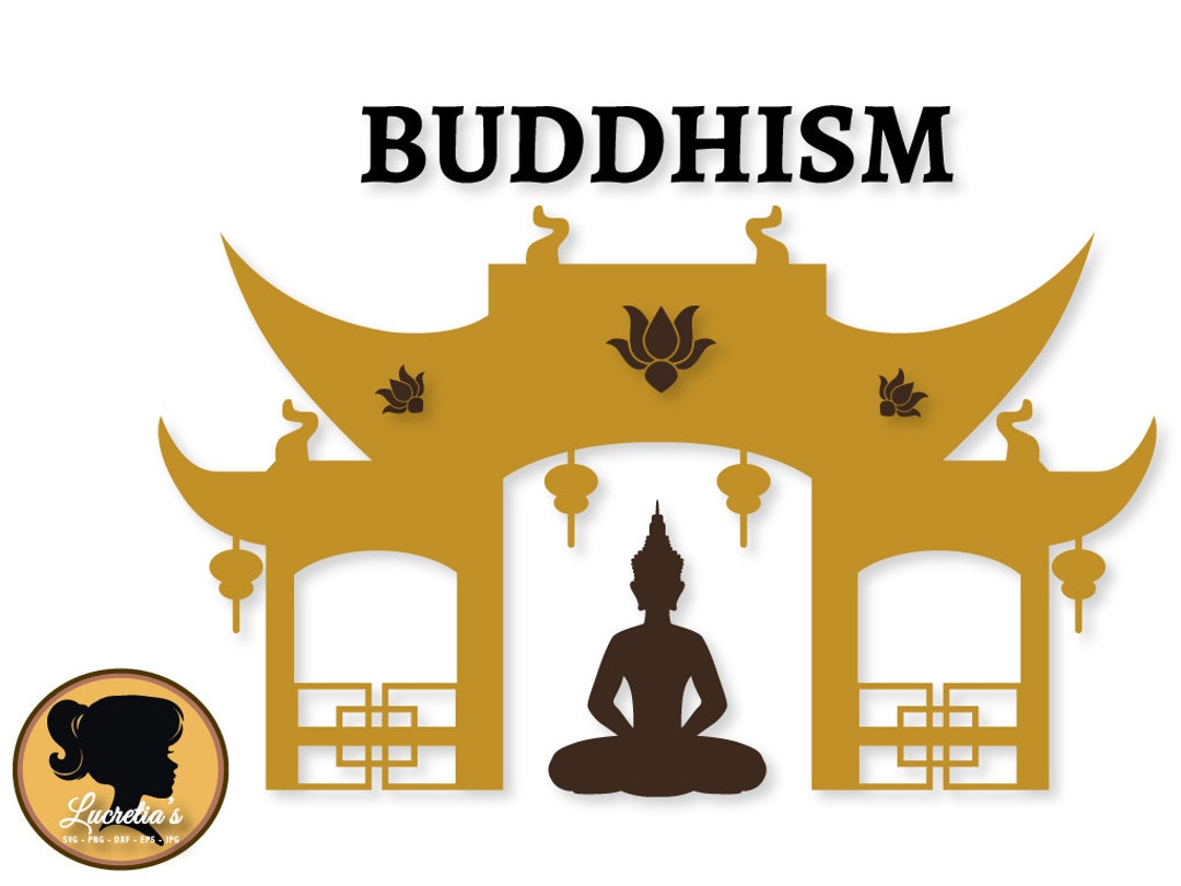 Buddhism SVG , Buddhism Silhouette, Zen, Buddha , SVG Files for ...