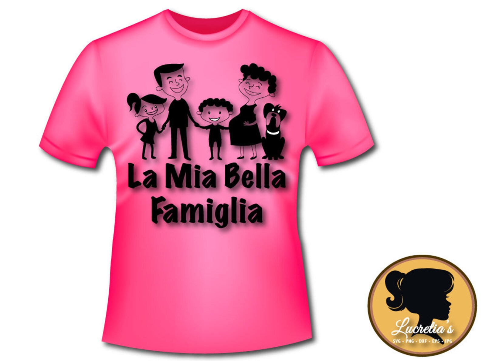 Family SVG Mia Bella Famiglia SVG Files Family Set - Etsy