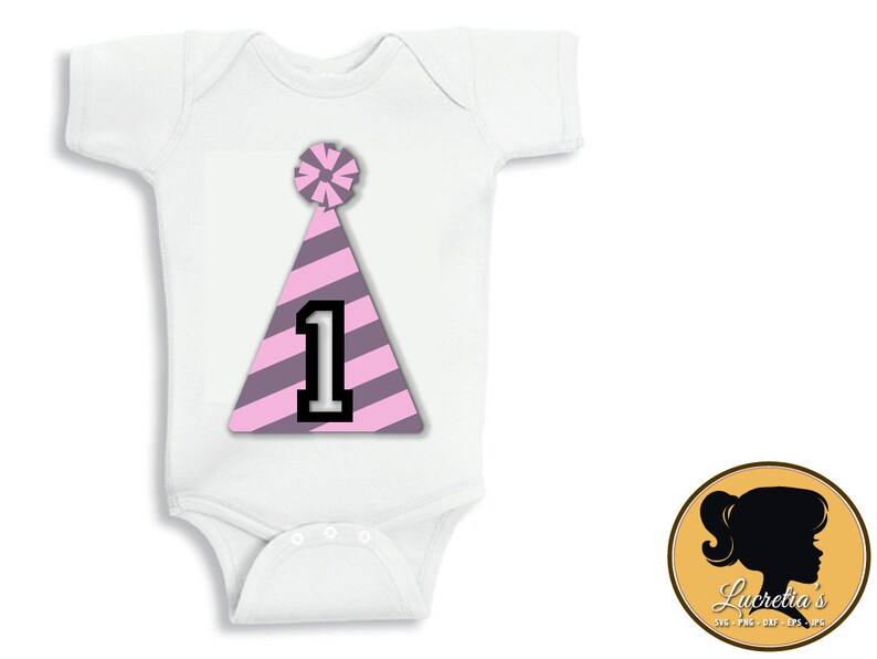 Birthday Number Silhouette Birthday Hat Cap Party Svg zipped | Etsy