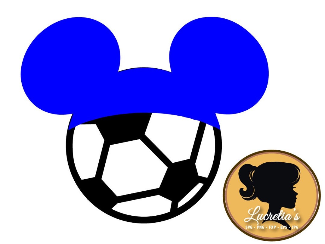 Mickey Soccer SVG, Mickey Soccer Dxf, Mickey Soccer Clipart, SVG Files ...