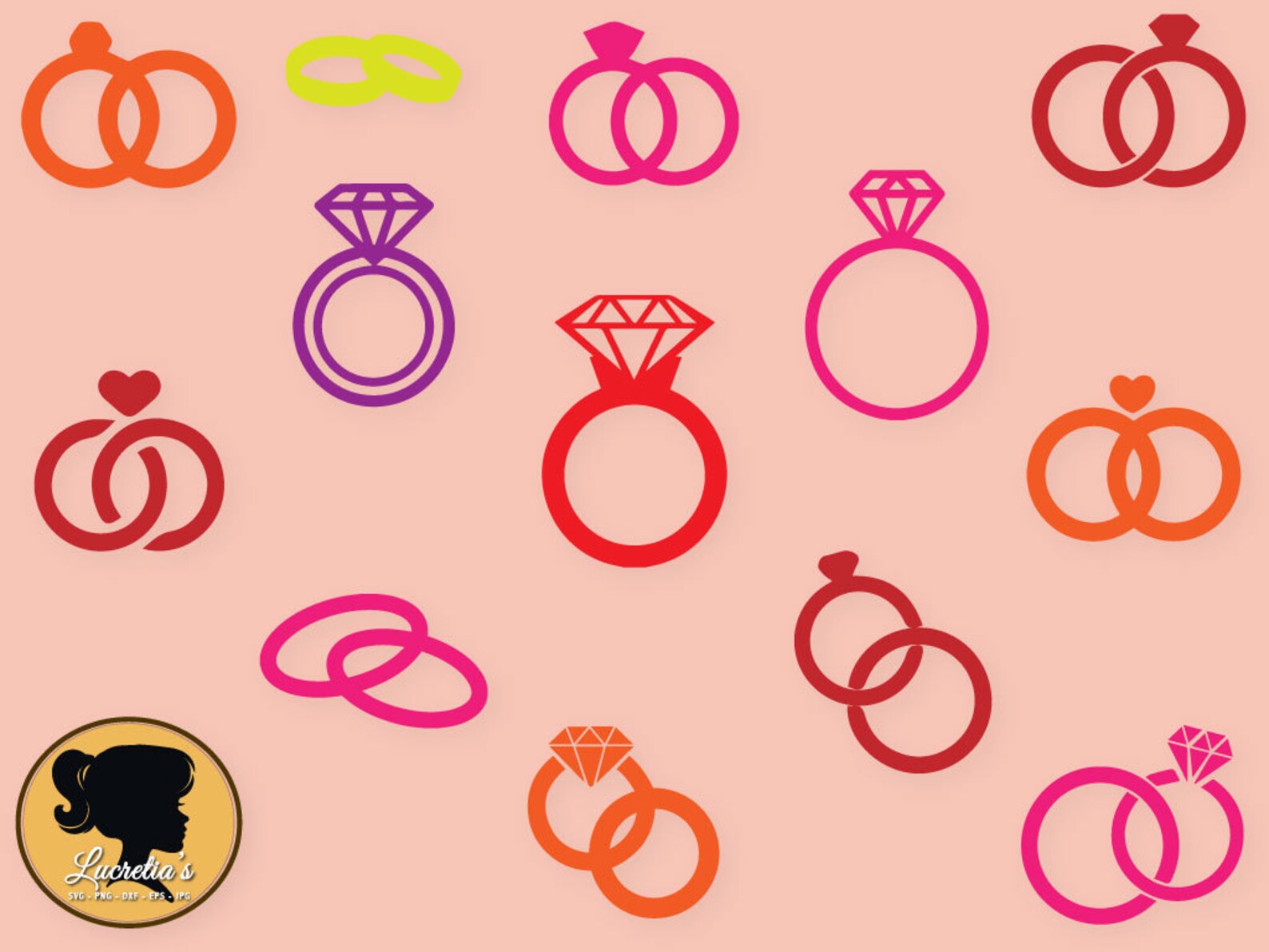 Engagement Ring Svg File Wedding Diamond Ring Svg Ring Svg | Etsy