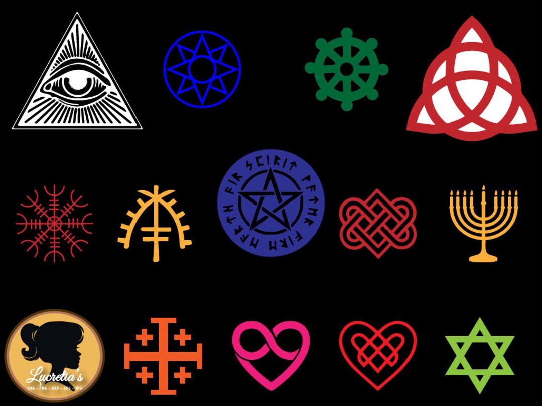 Symbol Svg, Symbol Magic , the Menorah , Star of David, Magical Symbols ...