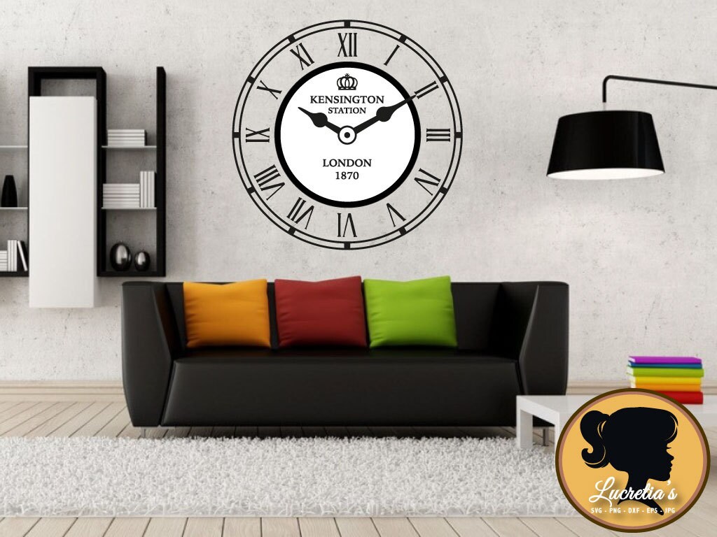 Antique Vintage England London Clock SVG Cut Files for Vinyl Cutters ...