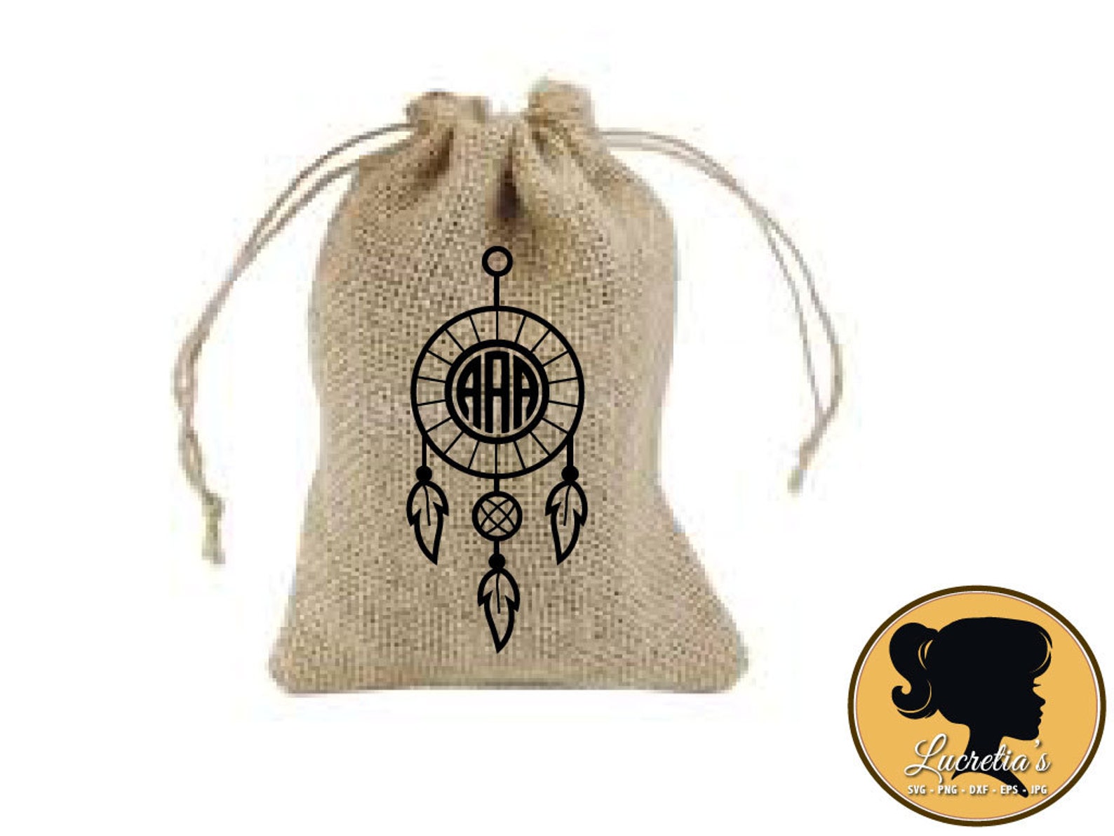 Dream catcher Catcher Monogram SVG / indian Dreamcatcher | Etsy