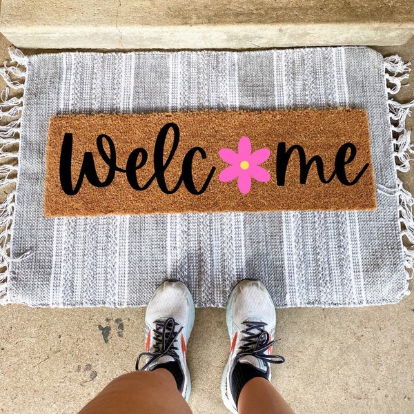 Mini Welcome Mat - Etsy