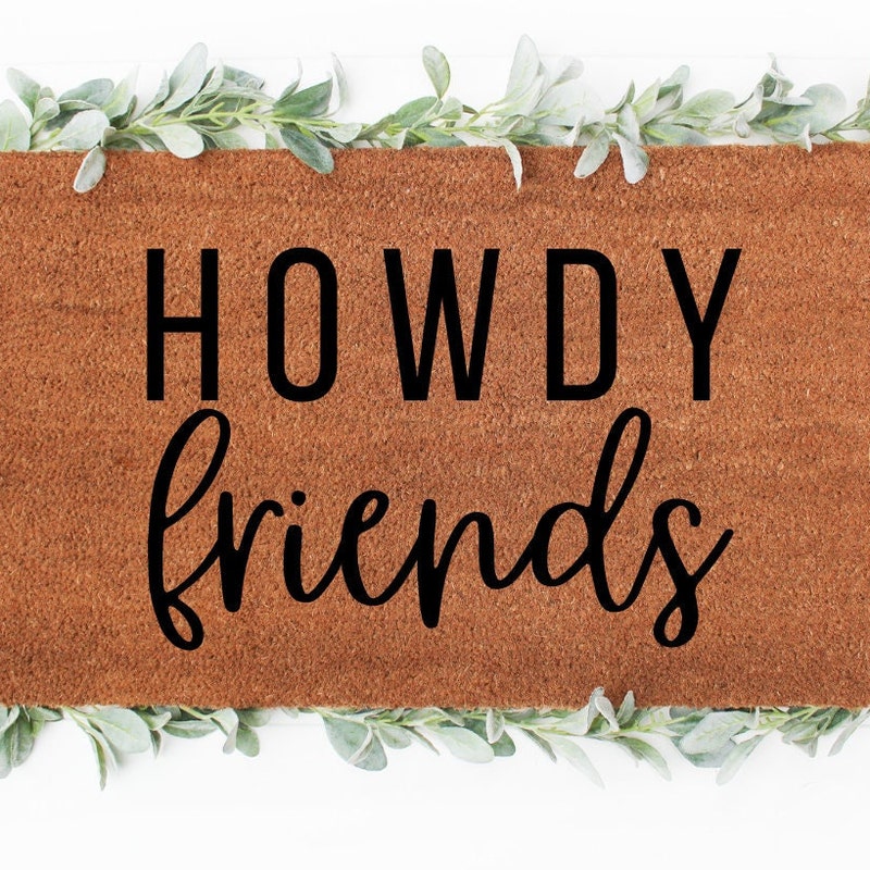 Texas Doormat - Etsy