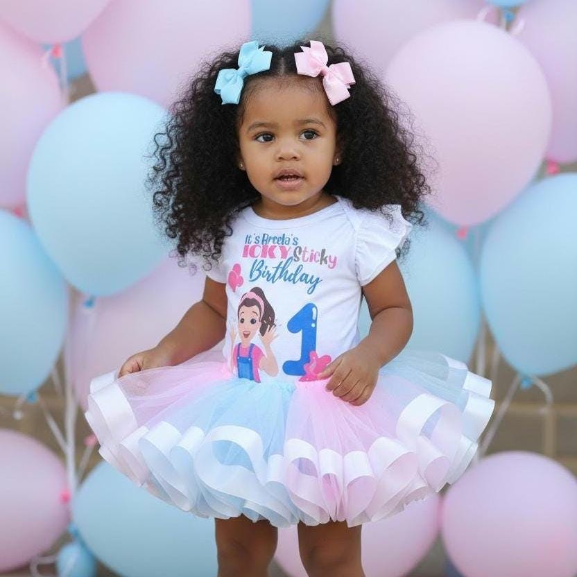 Ms Rachel Inspired: Icky Sticky 1st 2nd or 3rd Birthday Tutu Outfit - Etsy