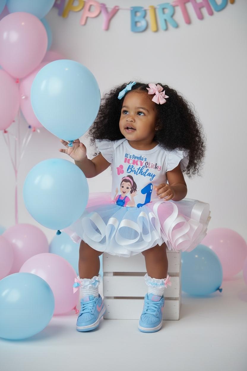 Ms Rachel Inspired: Icky Sticky 1st 2nd or 3rd Birthday Tutu Outfit - Etsy