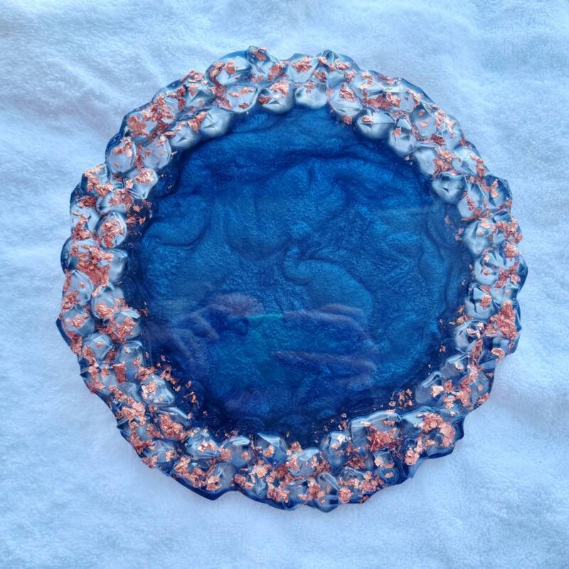 Blue Agate Platter - Etsy
