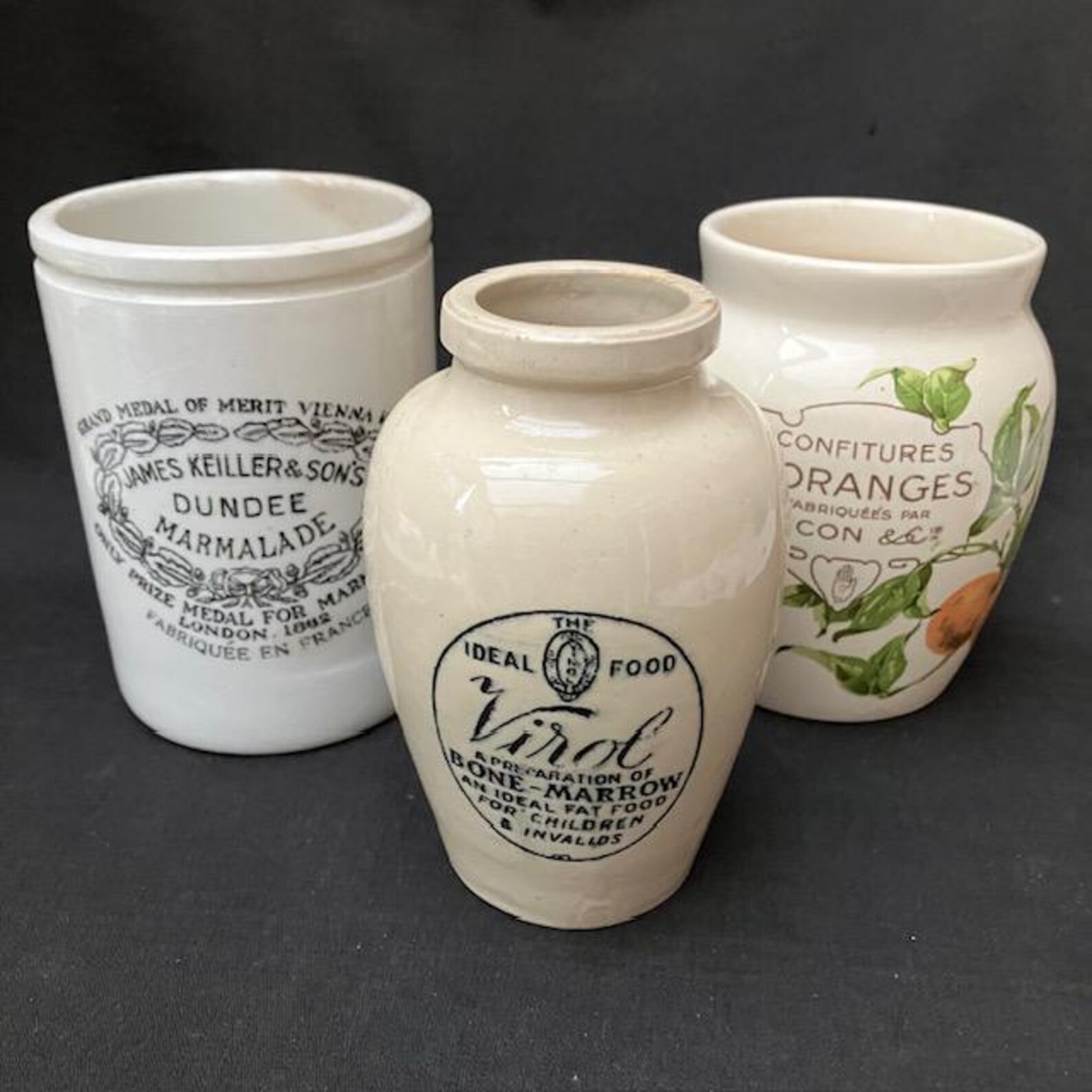 Rarest Edwardian James Keiller Dundee Marmalade Jar Crock Stunning Jam ...